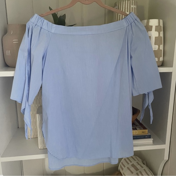 Elan | Tops | Elan Light Blue Blouse | Poshmark